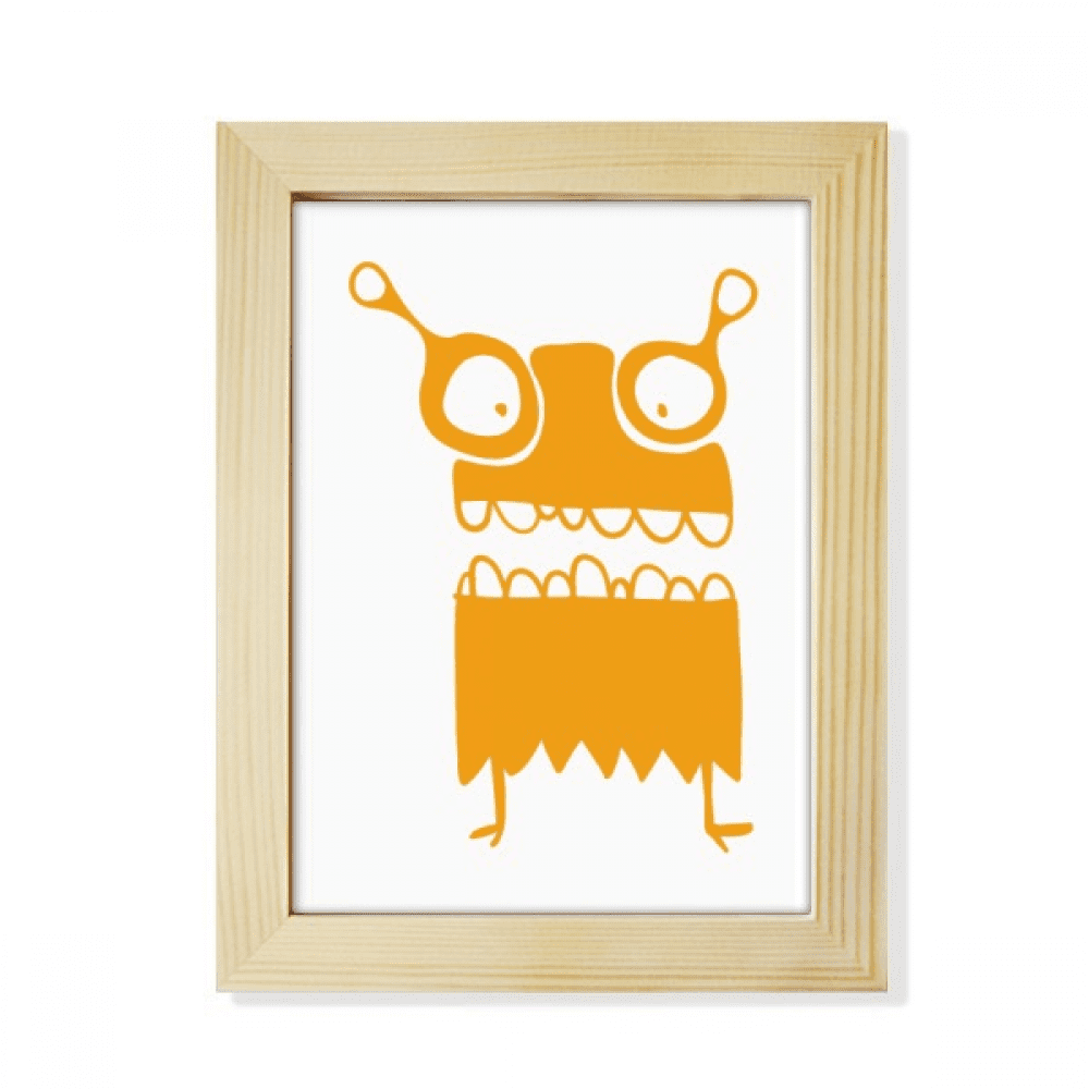 Universe Alien Monster Yellow Creature Desktop Adorn Photo Frame ...