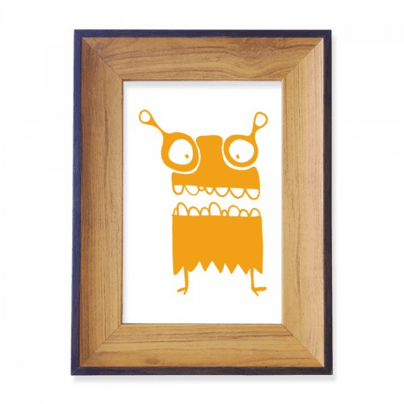 Universe Alien Monster Yellow Creature Photo Frame Exhibition Display ...