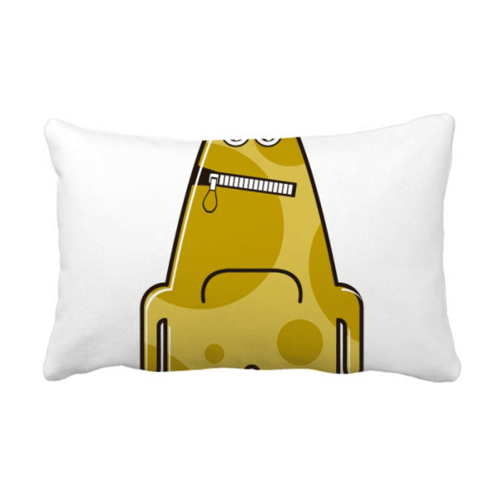 Universe Alien Monster Yellow Monster Throw Pillow Lumbar Insert ...