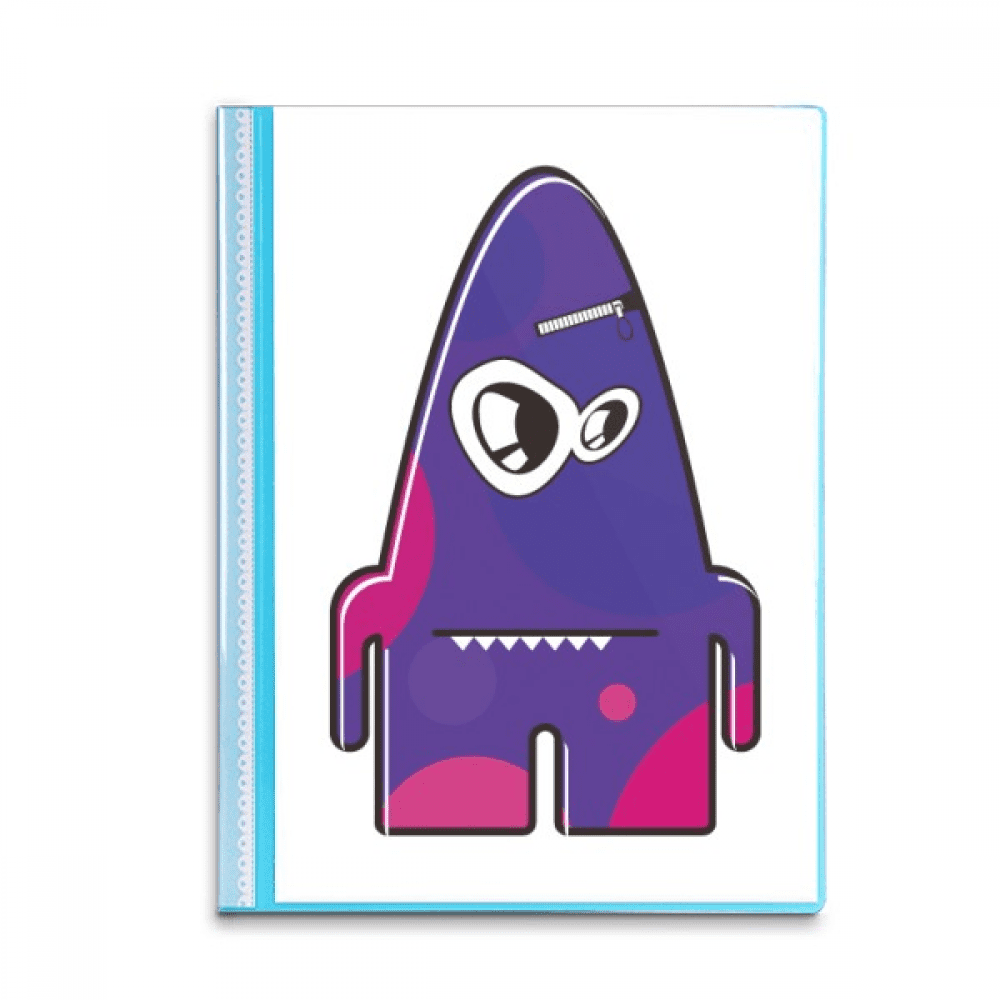 Universe Alien Purple Monster Book Sheet Protectors Portfolio Binder ...