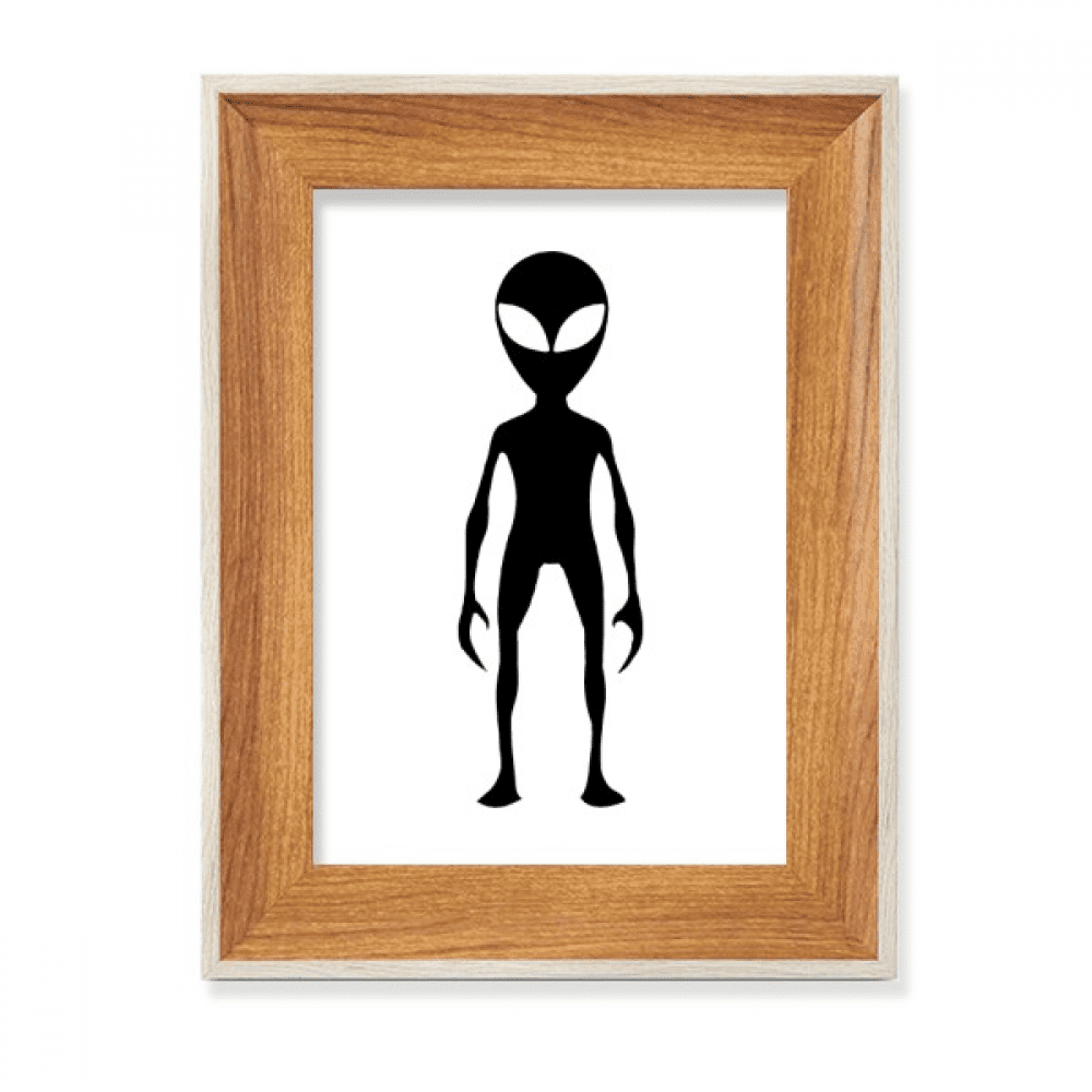 Universe And Alien Alien Desktop Wooden Photo Frame Display Picture Art ...