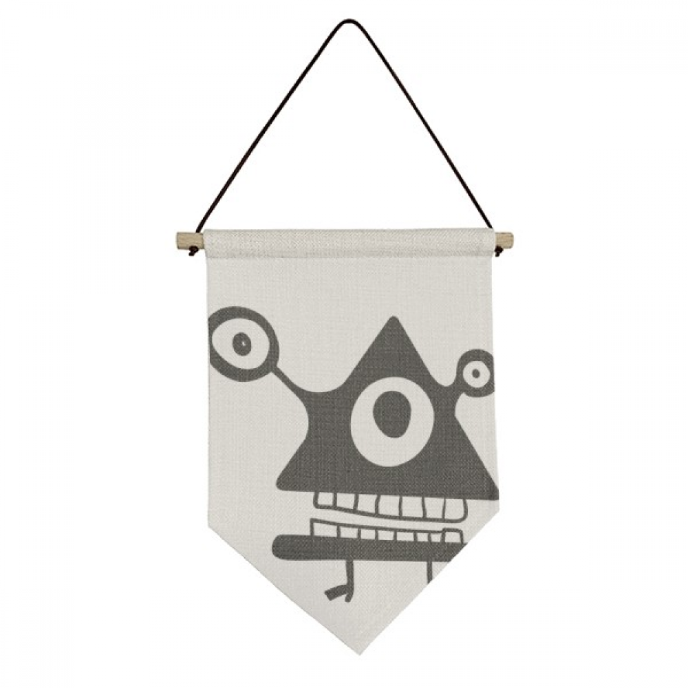 Universe And Alien Cyclops Alien Creature Canvas Flag Hanging Wall Art ...
