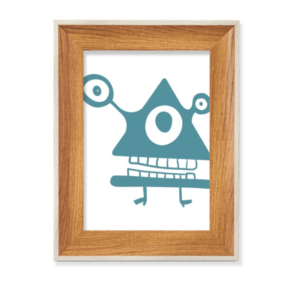 Universe And Alien Cyclops Alien Creature Desktop Wooden Photo Frame ...