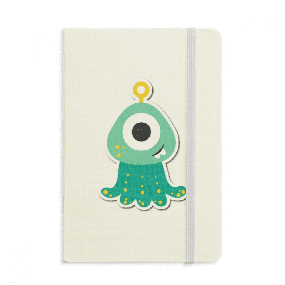 Universe And Alien Cyclops Monster Notebook Official Fabric Hard Cover Classic Journal Diary ...