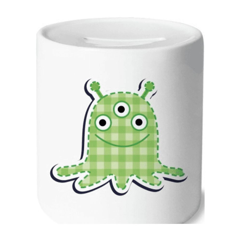 Universe And Alien Monster Money Box Cerac Coin Case Piggy Bank ...