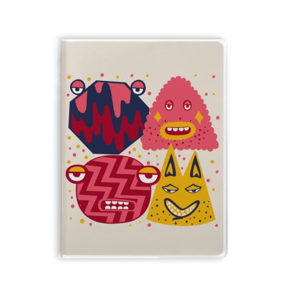 Universe And Alien Monster Party Notebook Gum Cover Diary Soft Cover ...