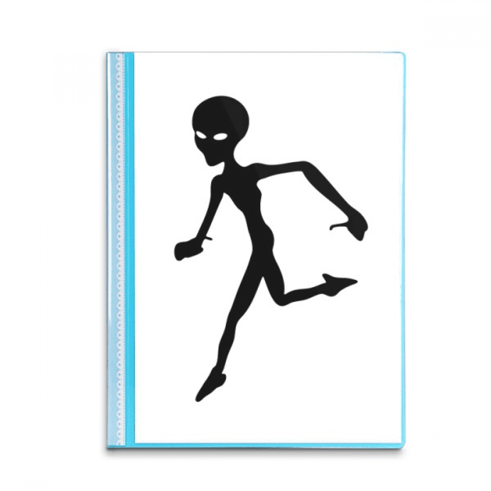 Universe And Alien Running Alien Book Sheet Protectors Portfolio Binder ...