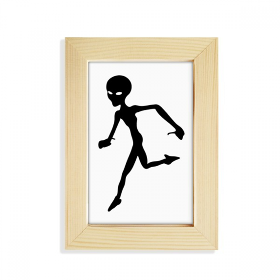 Universe And Alien Running Alien Desktop Display Photo Frame Picture ...