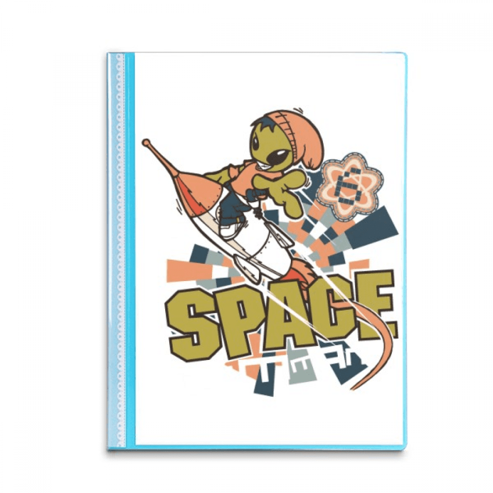 Universe And Alien Spacewalk Book Sheet Protectors Portfolio Binder ...