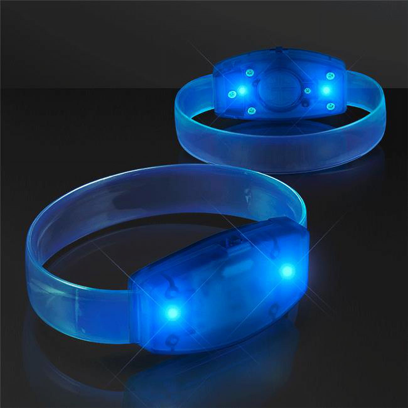 blinkee Universe Blue Glow LED Bracelet - Walmart.com