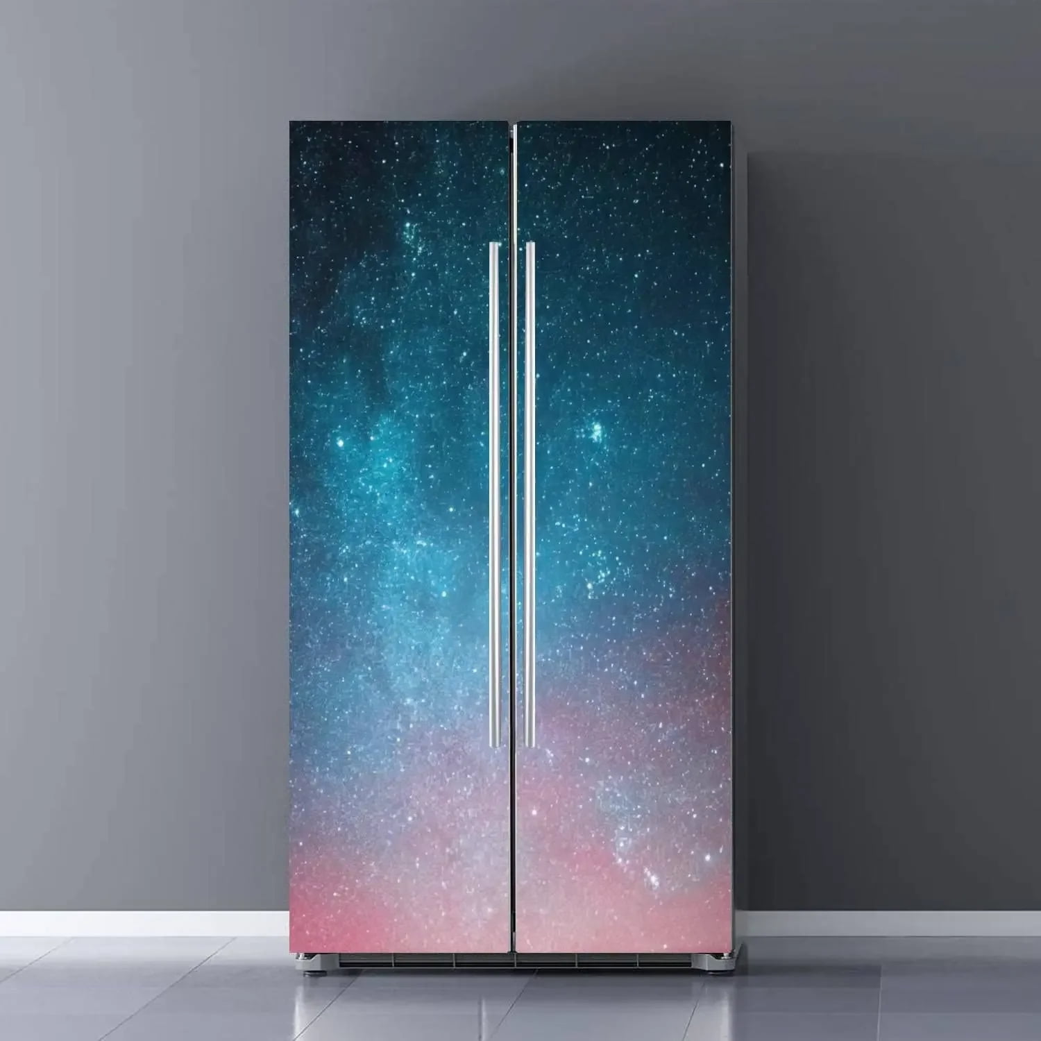 Universe Earth Refrigerator Sticker Self Adhesive Galaxy Outer Space ...