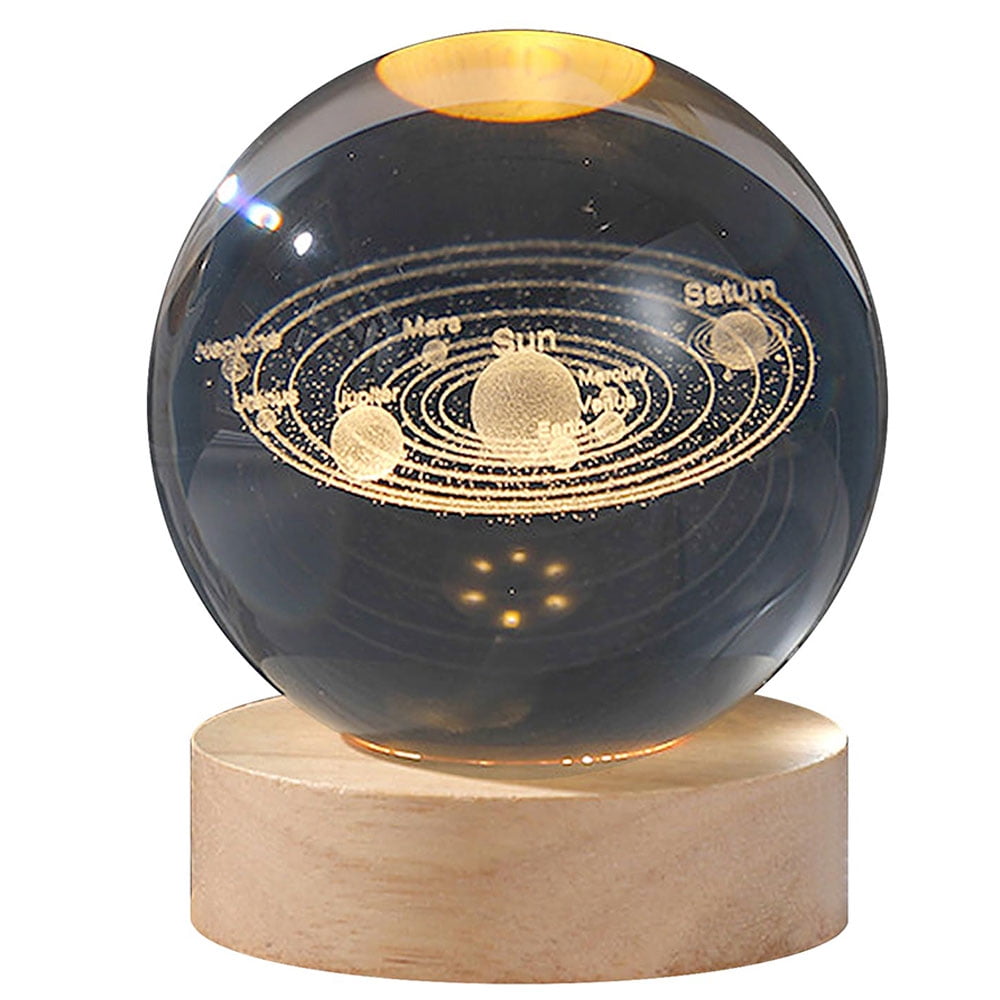 Universe In Your Hands, Solar System 3D Crystal Ball, A Captivating ...