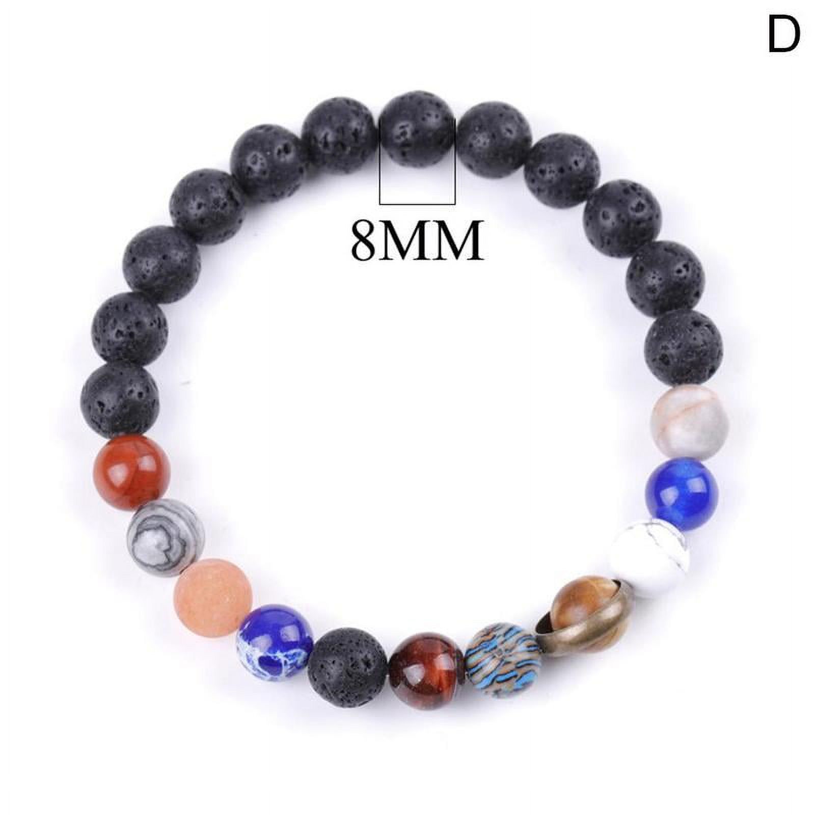 Universe Solar System Galaxy Eight Planets Stone Beads Handmade Gifts ...