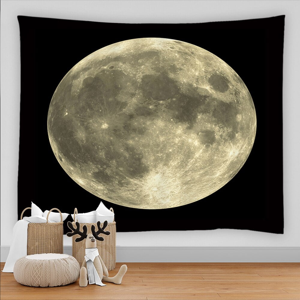 Universe Space Nebula Earth Big Art Tapestry Printed Wall Covering ...