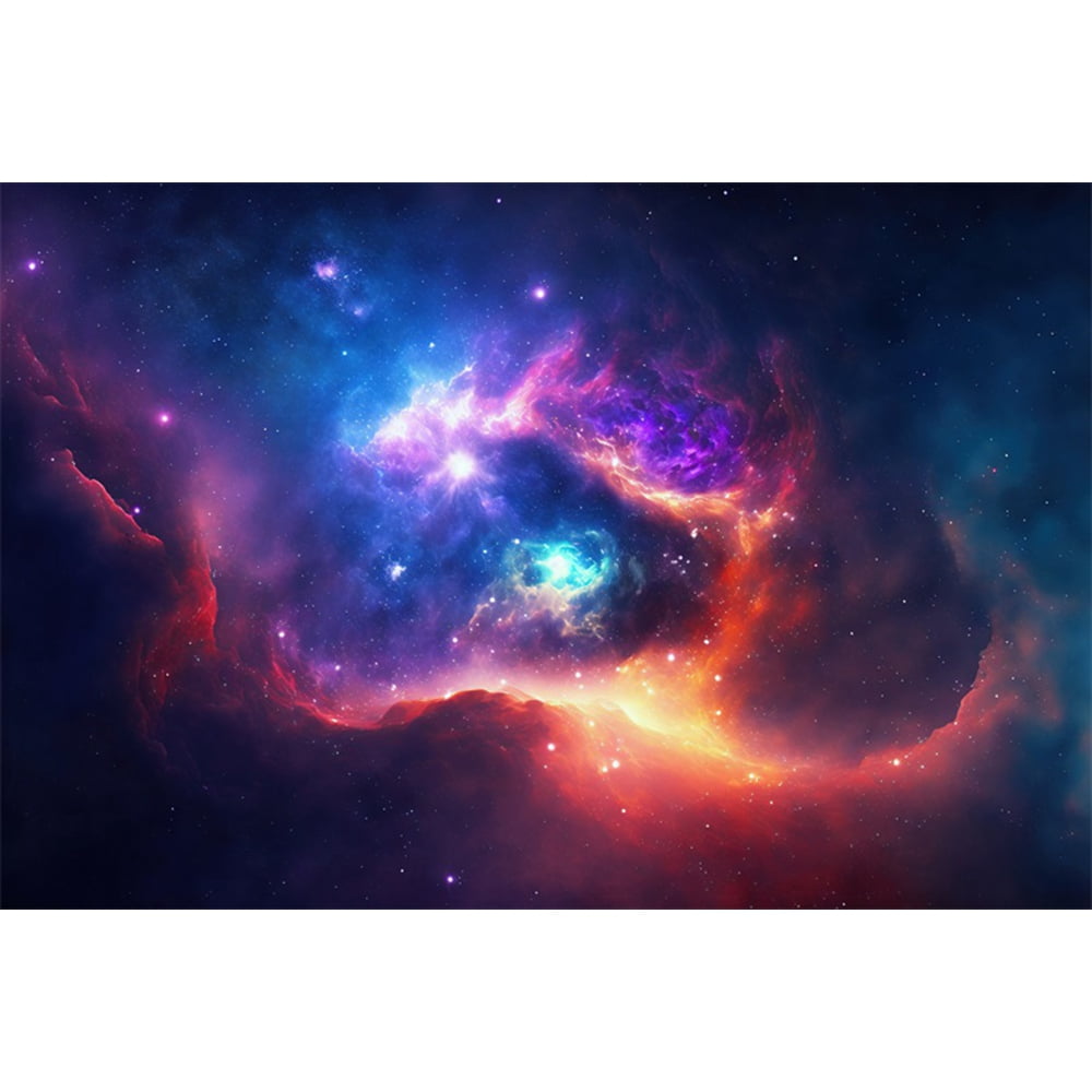 Universe Space Photography Background Galaxy Planets Night Starry Sky ...
