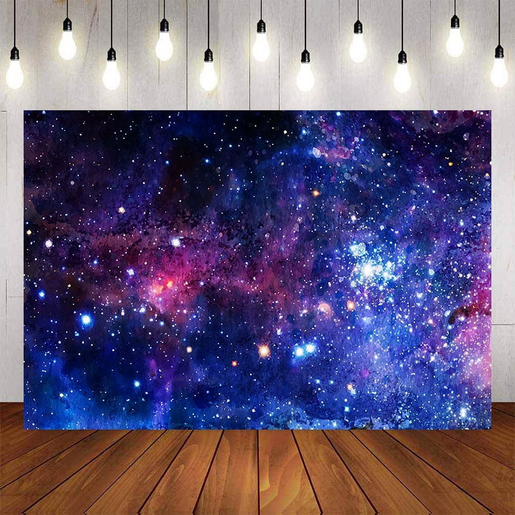 Universe Space Planet Solar System Starry Sky Baby Shower Birthday ...