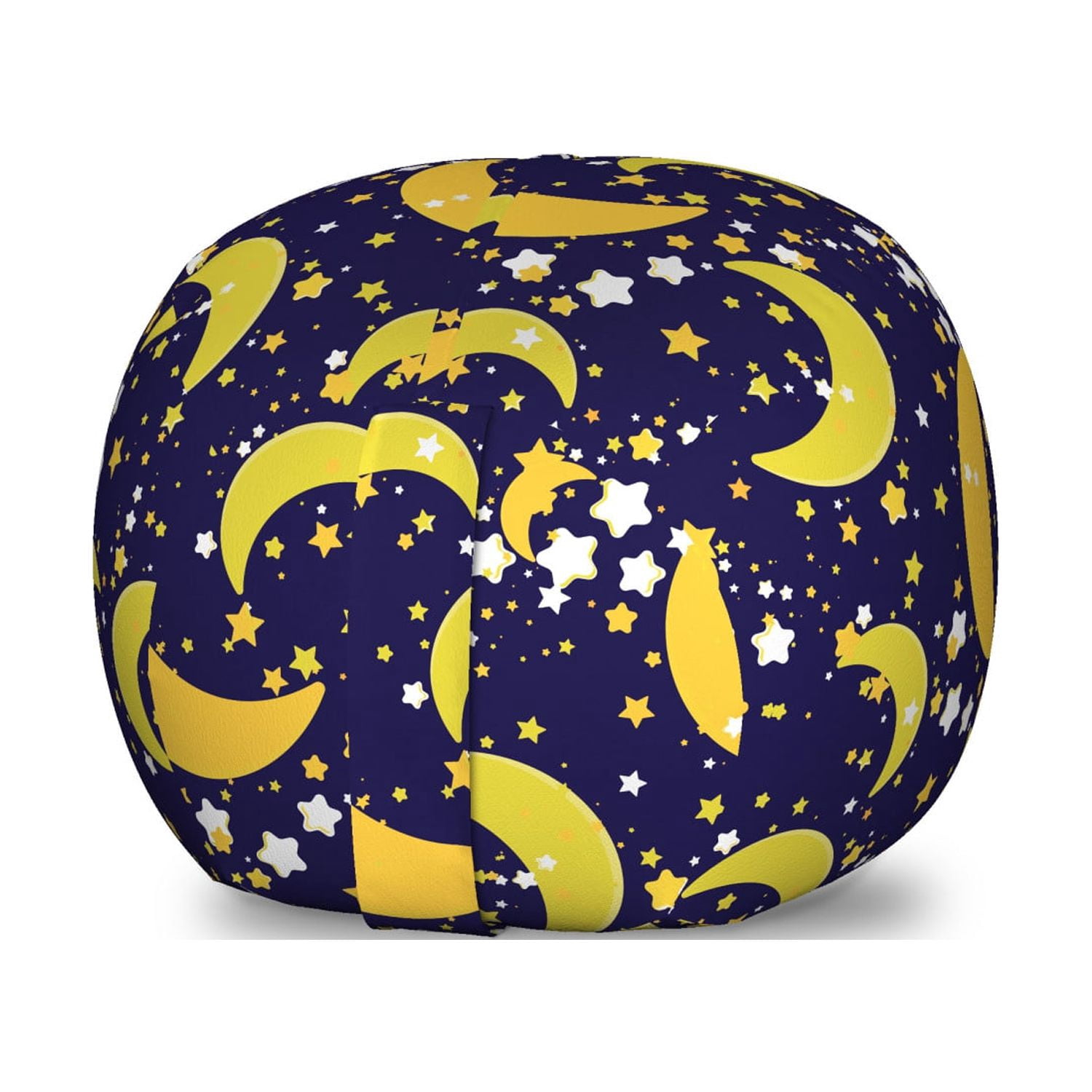 Universe Storage Toy Bag Chair, Repetitive Stars and Crescent Cosmic ...