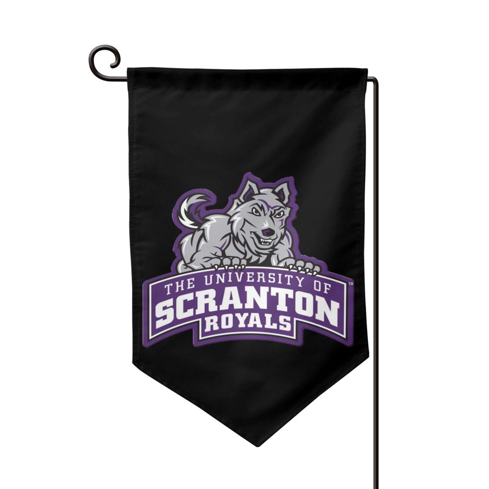 University A Of Scranton Logo Garden Flag Double Sided Banners For ...