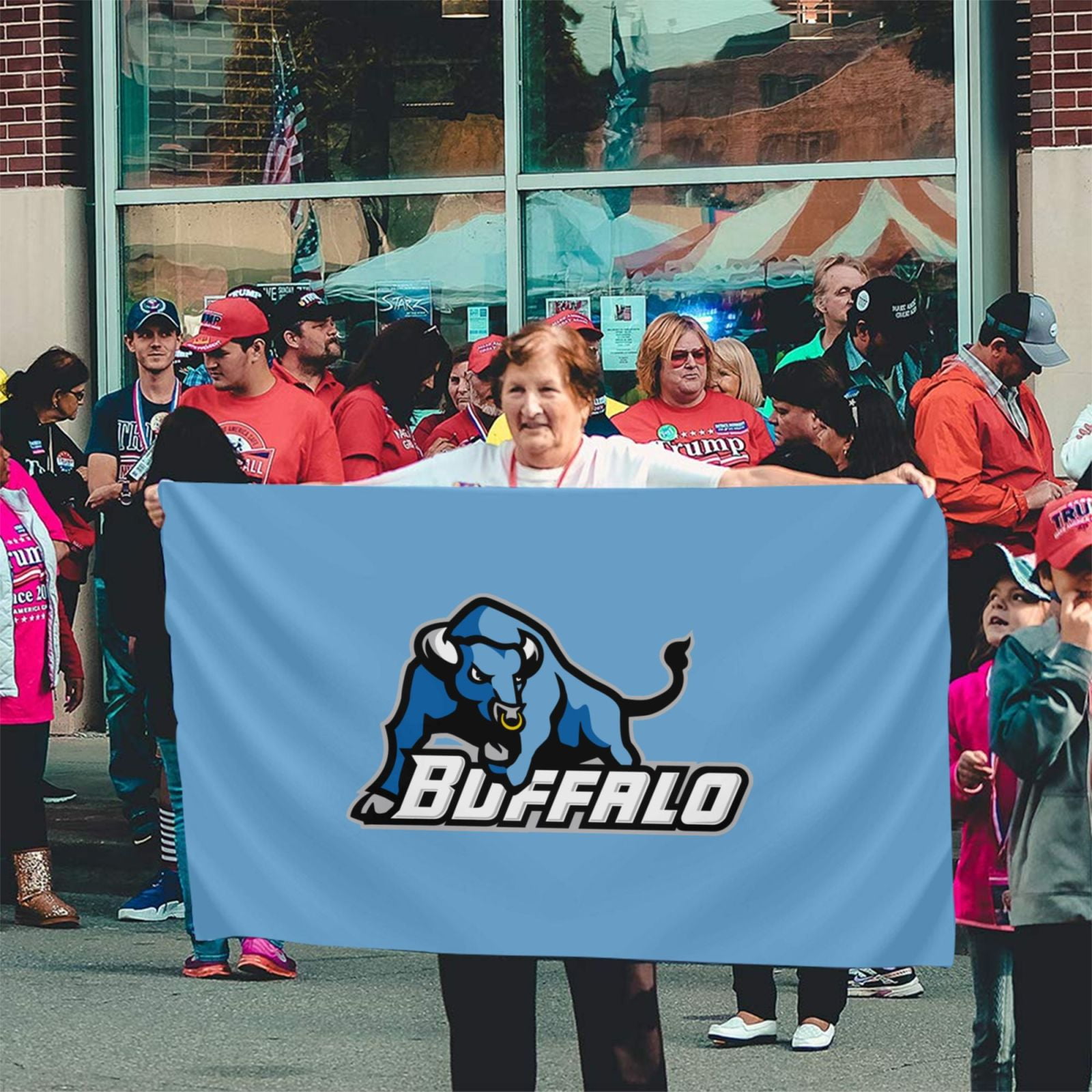 Huston-Tillotson University Logo Banner Breeze Flag Outdoor Flags Home ...