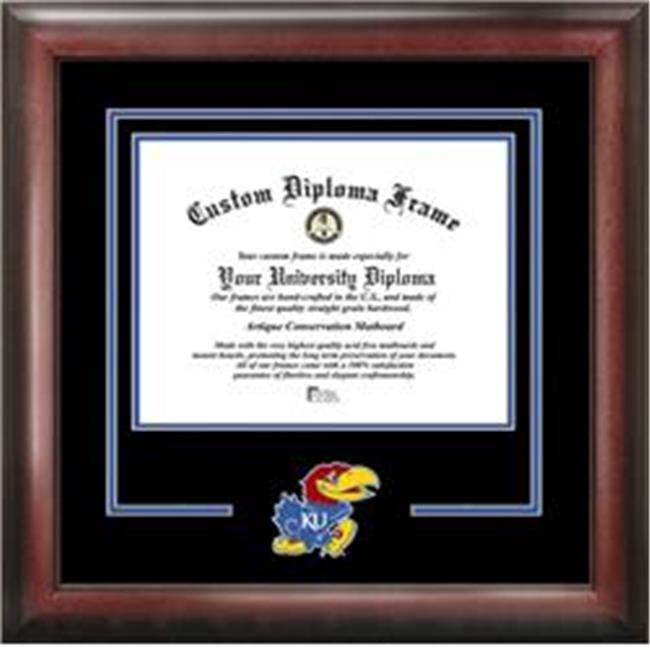 Campus Images KS999SD-1185 11 x 8.5 in. University of Kansas Jayhawks ...