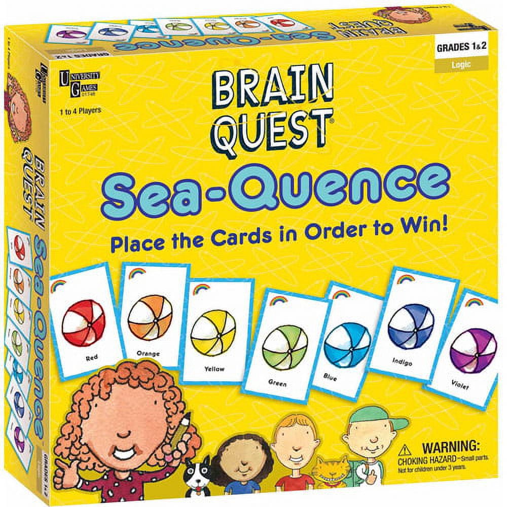 University Games Brain Quest Sea-Quence Board Game - Walmart.com
