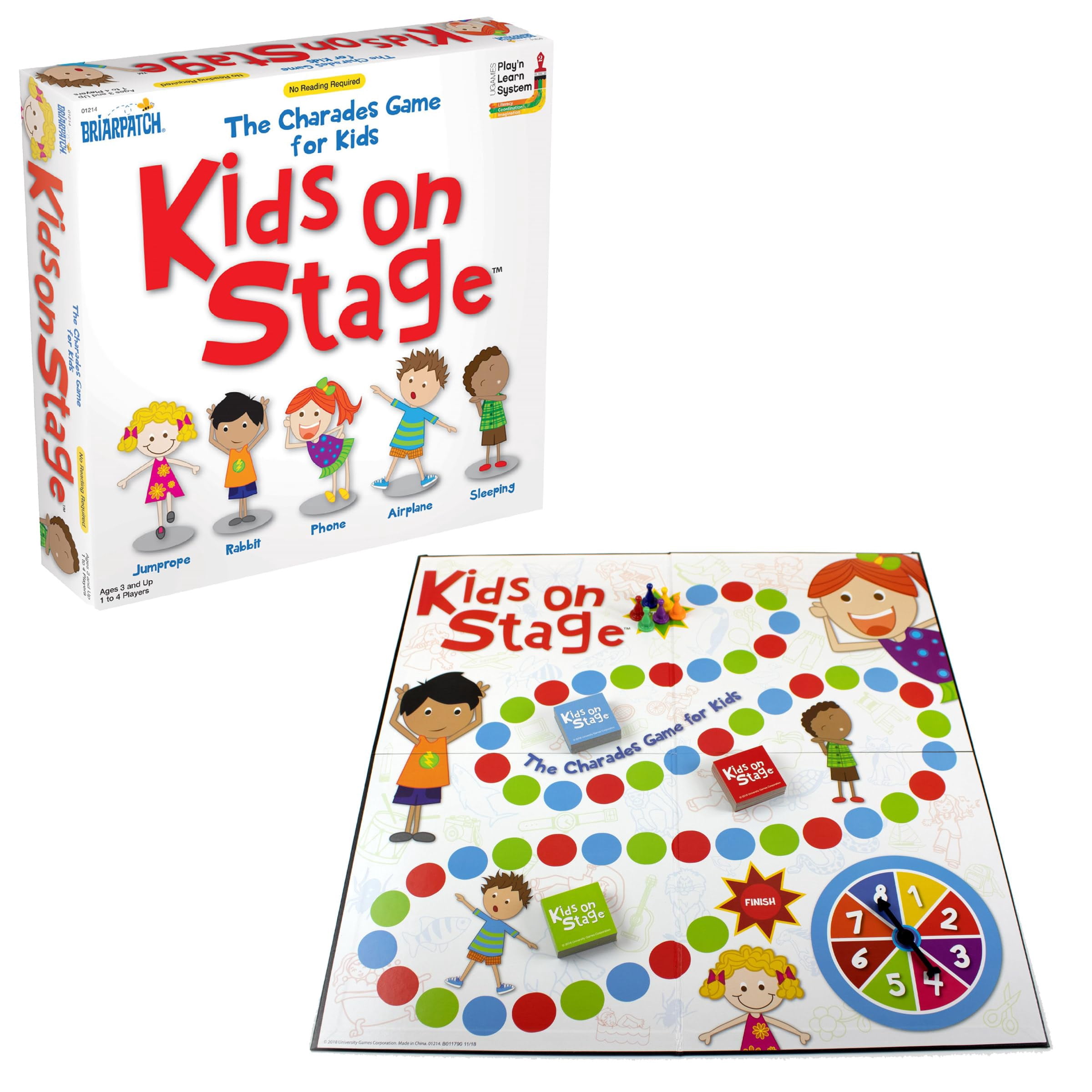 University Games Kids on STF9 Stage Game, Grades PreK+ (UG-01214 ...