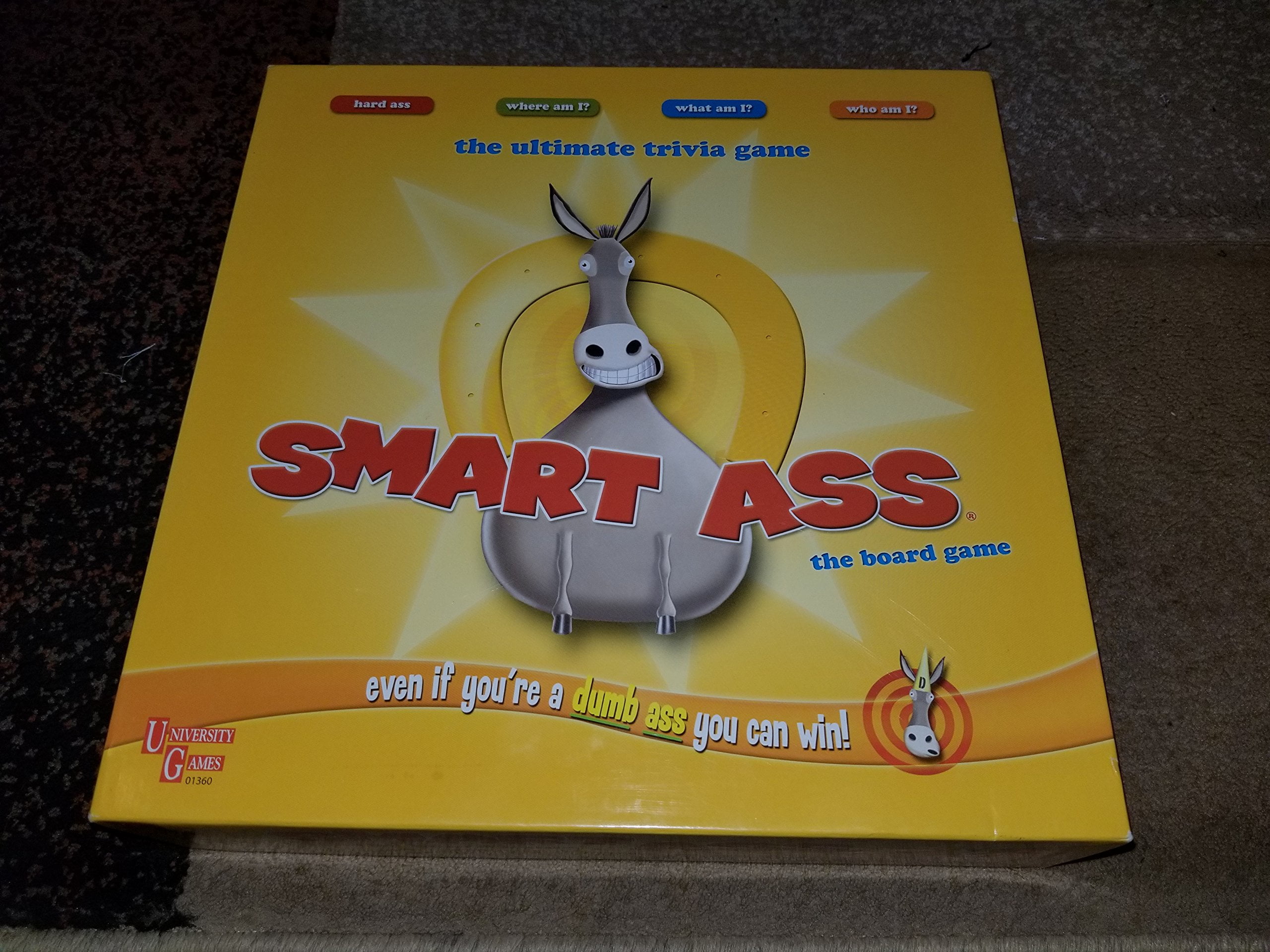 University Games New Smart Ass Trivia Board Game - Walmart.com