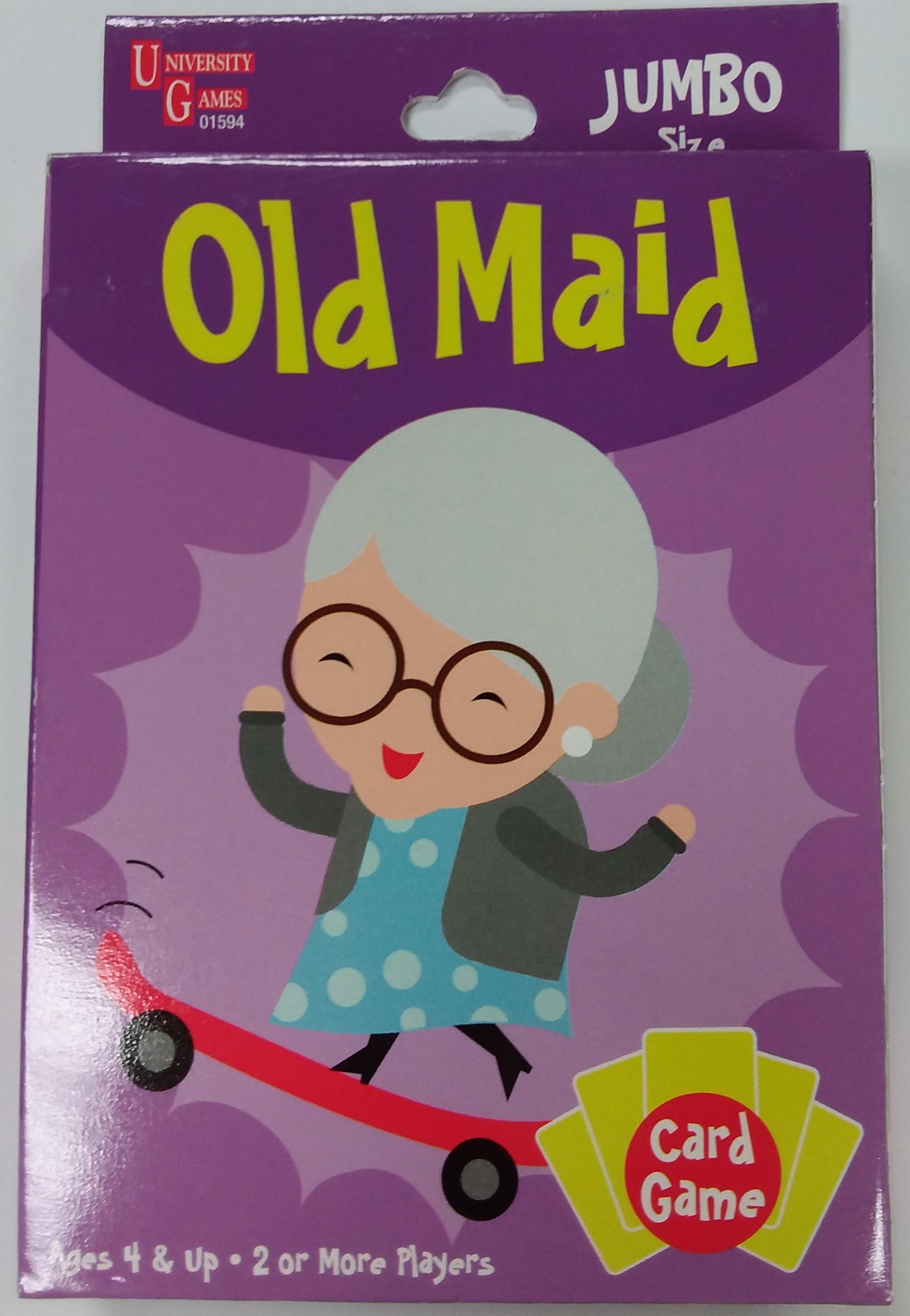 Old Maid Kids Board Game for 2 or More Players, Ages 4 and Up - Walmart.com
