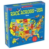 University Games - New Kids' Board Game, Scholastic Race Across The USA ...