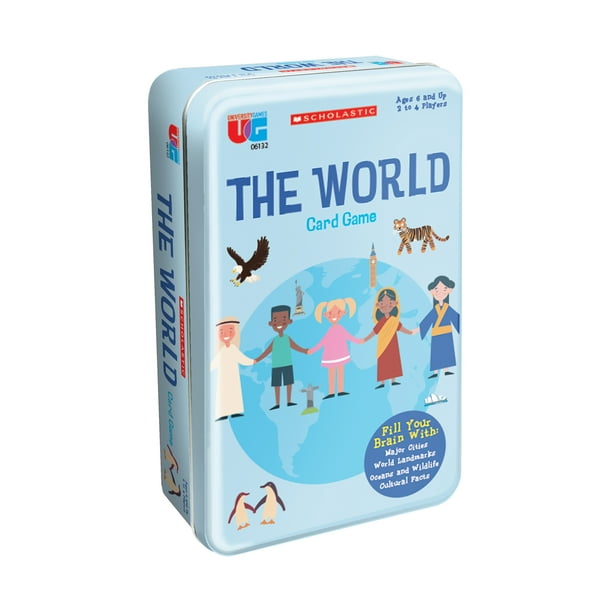 University Games Scholastic The World Card Game - Walmart Business Supplies