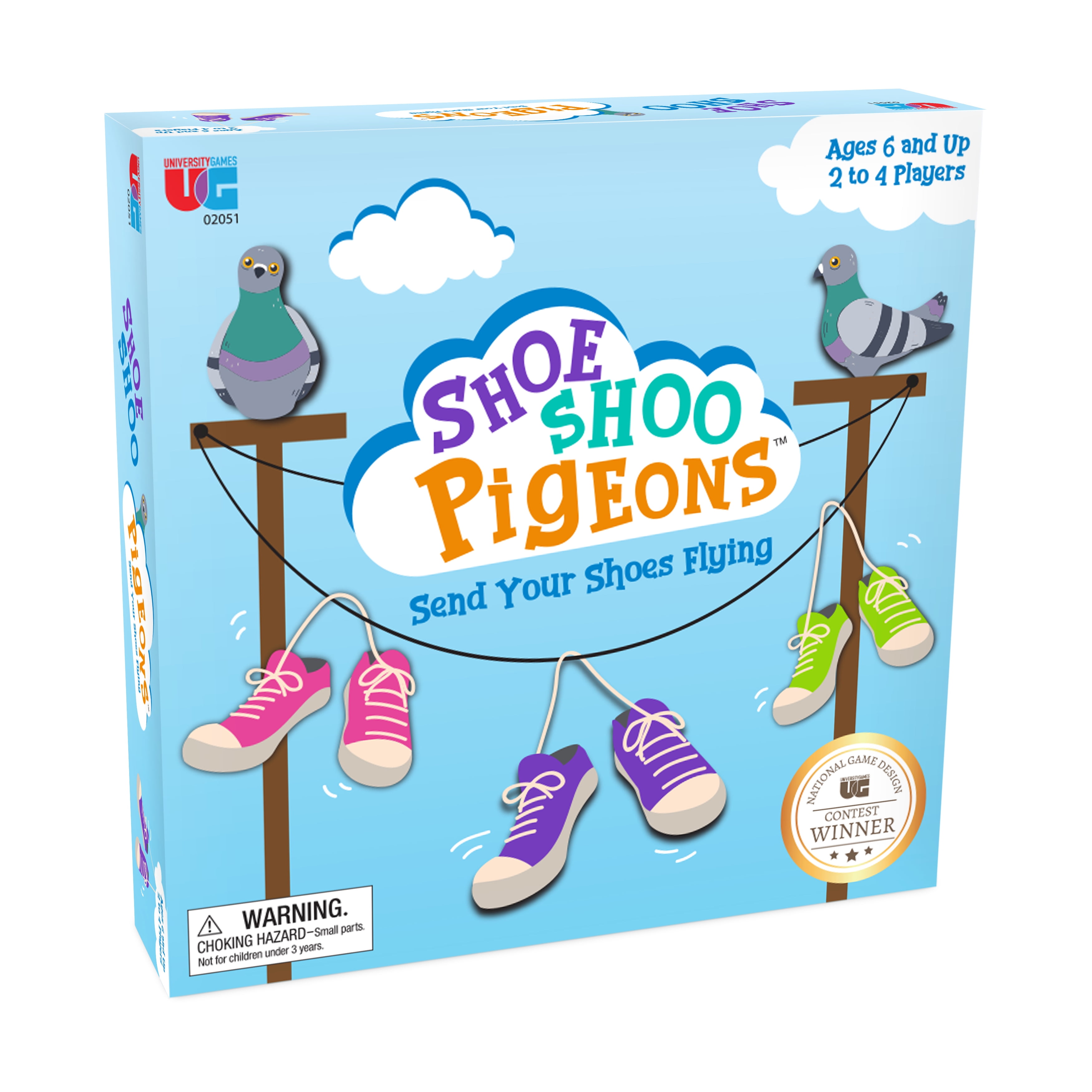 University Games Shoe Shoo Pigeons - Walmart Business Supplies