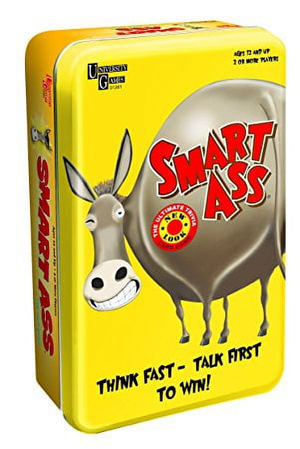 University Games | Smart Ass Card Game Tin - Walmart.com