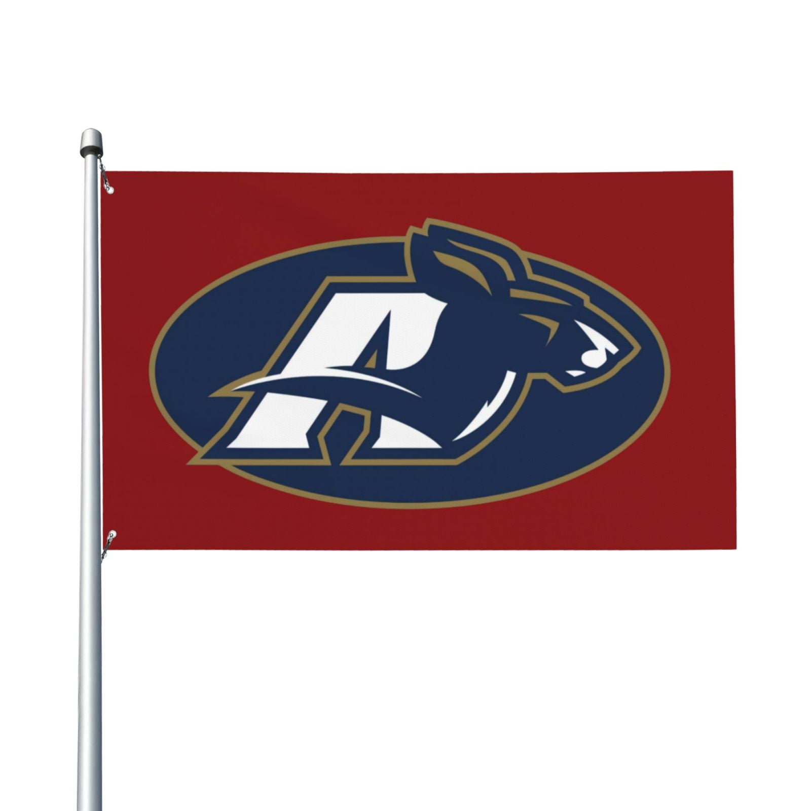 University Of Akron Flag 3x5 Outdoor ,Sewn Stripes, Stronger Brass ...