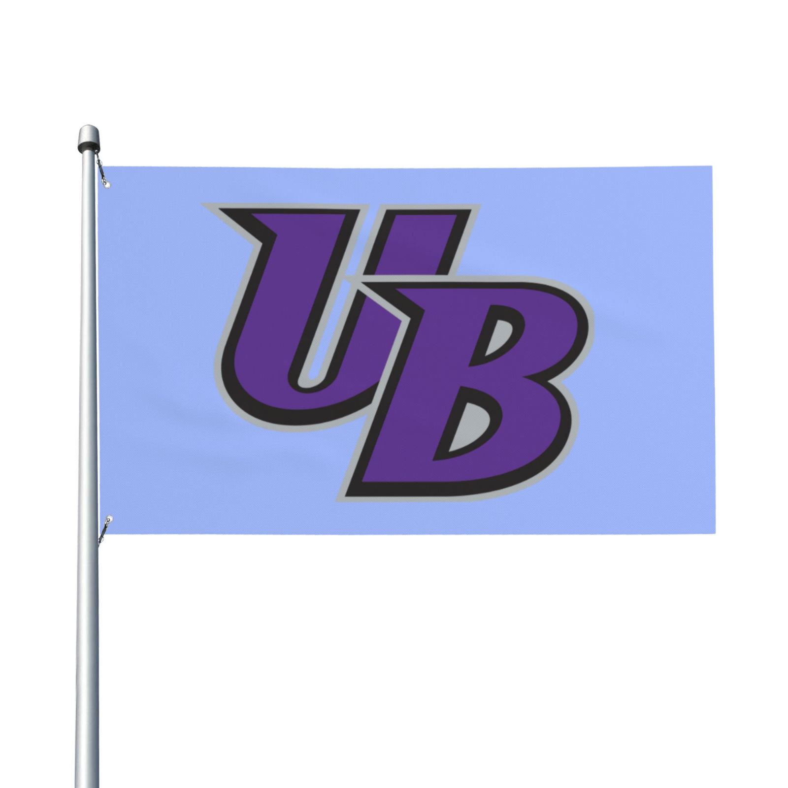 University Of Bridgeport Logo Flag 3x5 Outdoor ,Sewn Stripes, Stronger ...