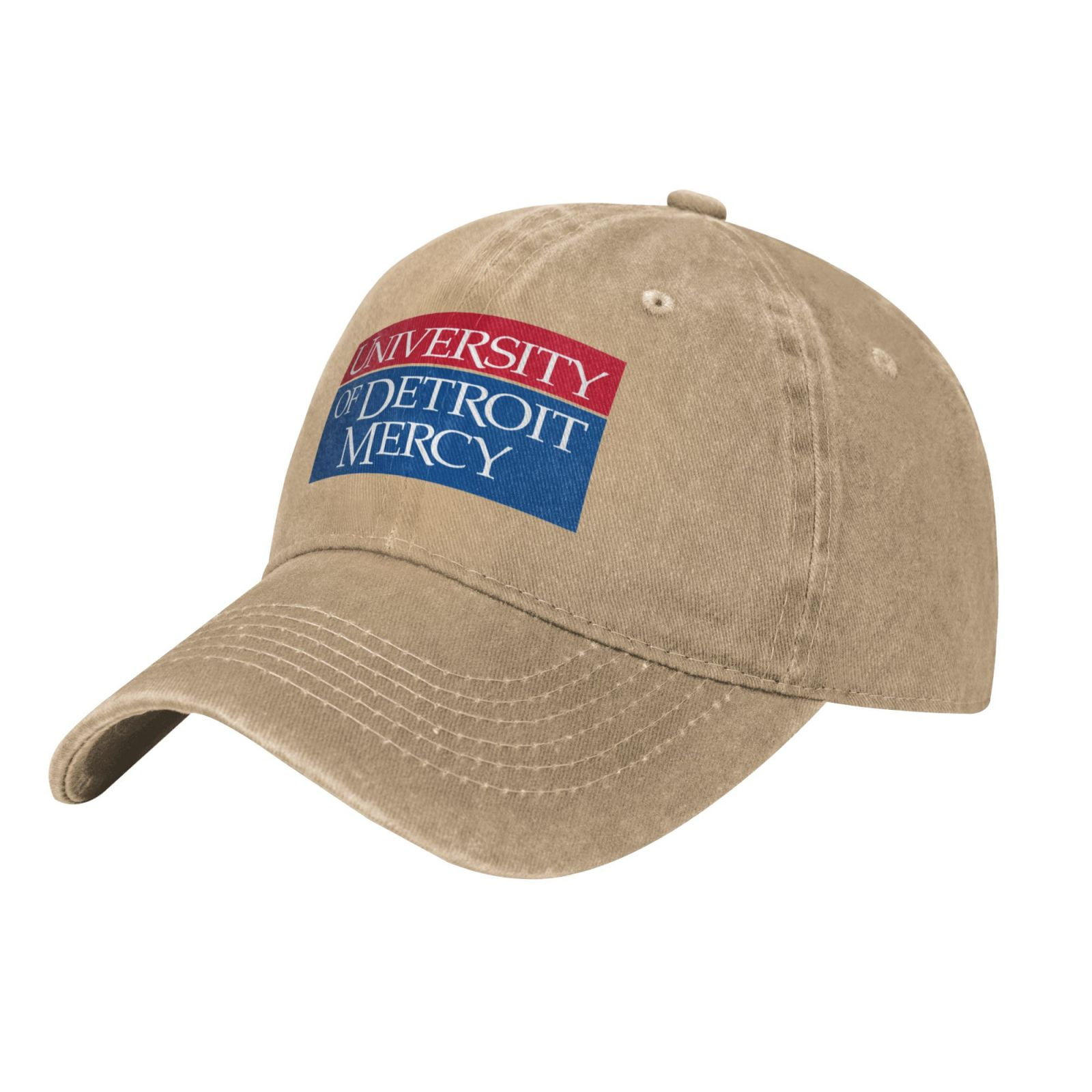 University- Of Detroit Mercy Washed Baseball Cap, Retro Adjustable Hats ...
