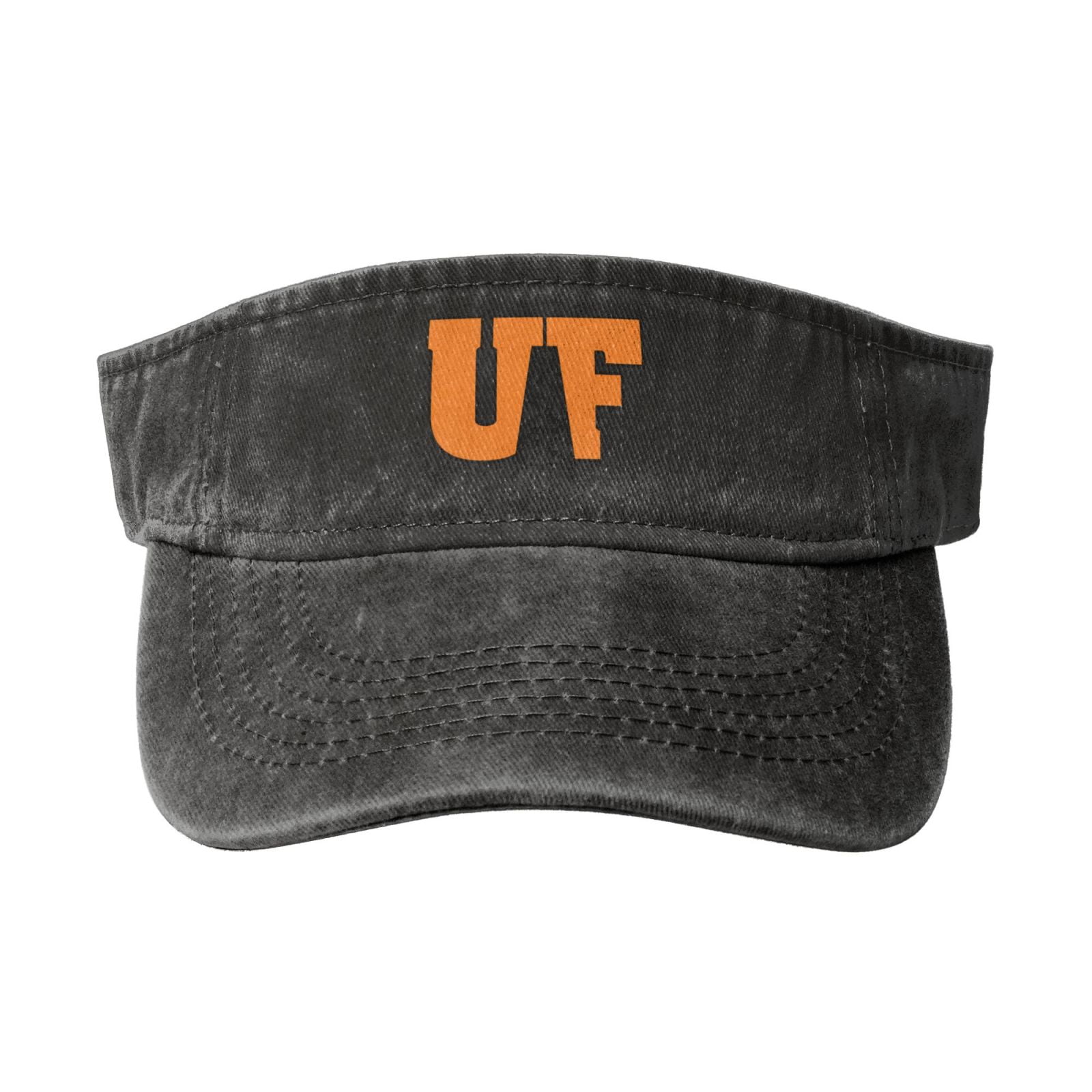 University Of Findlay Logo Washed Cowboy Empty Top Baseball Sun Cap ...