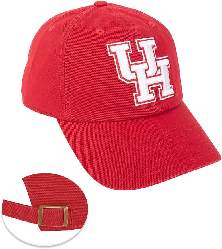 University Of Houston Baseball Hat Cougars Uh Brimmed Embroirderd Hats ...