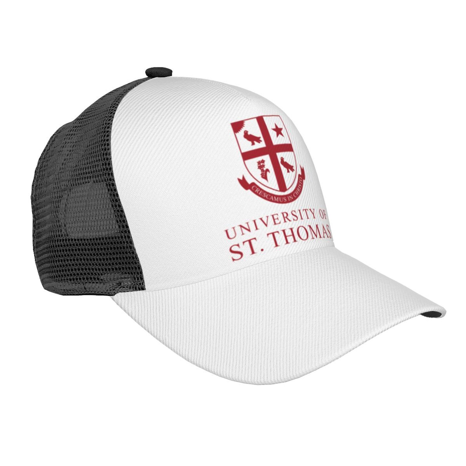 University Of St Thomas Hat Adjustable Washable Adult Curved Brim Mesh ...
