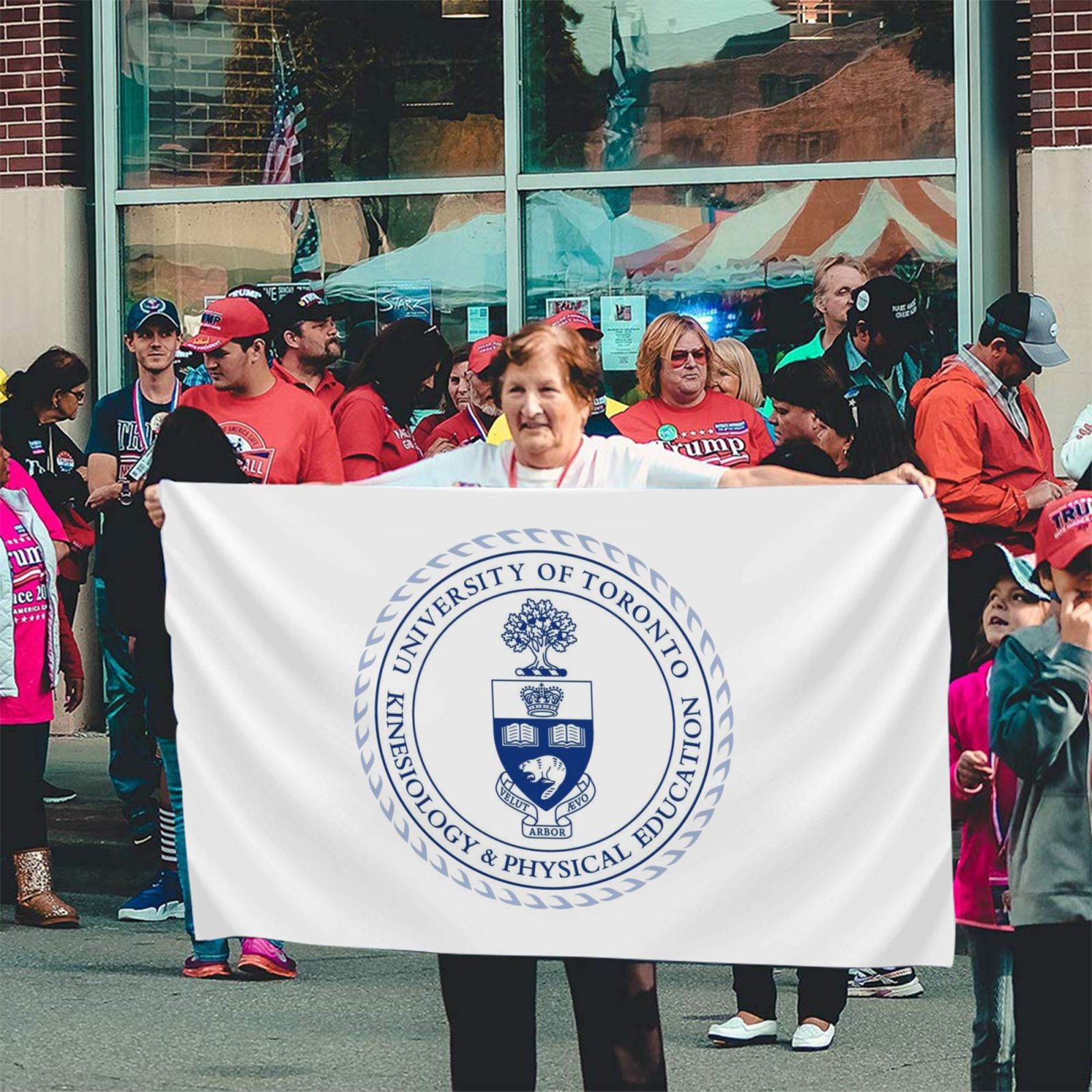 University Of Toronto Flag 3x5 Outdoor ,Sewn Stripes, Stronger Brass ...
