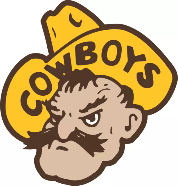University Of Wyoming Cowboys Alternate Logo Decal Baseball Sticker ...