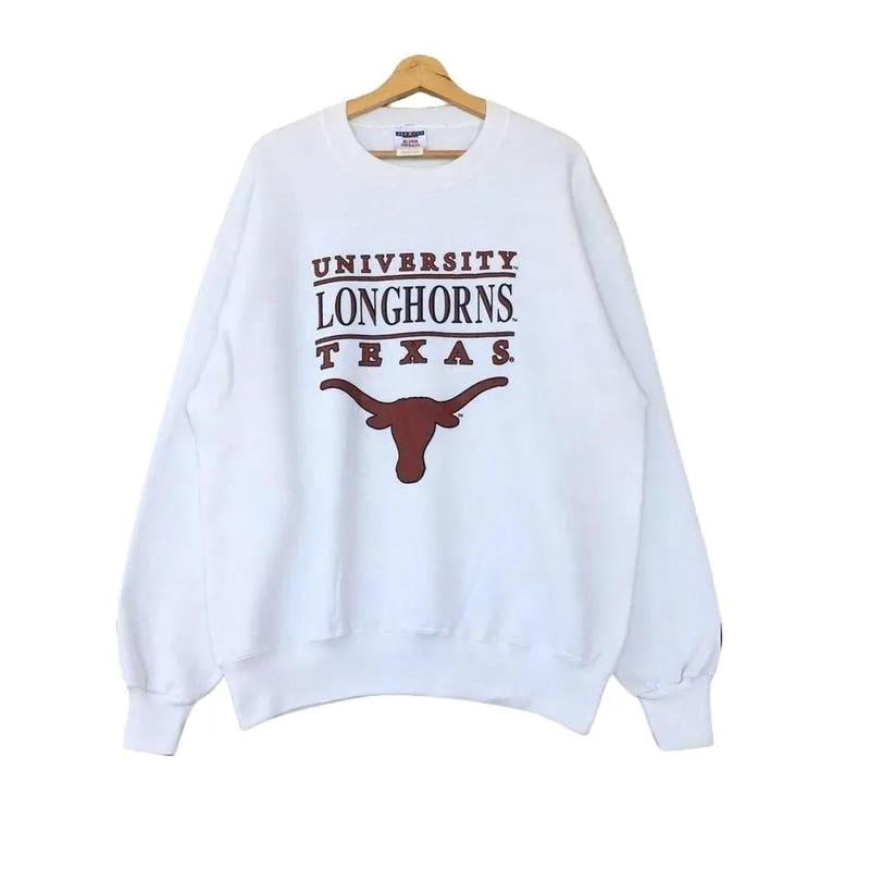 University longhorns Texas sweat pullover jumper Sweater Sweater Unisex ...