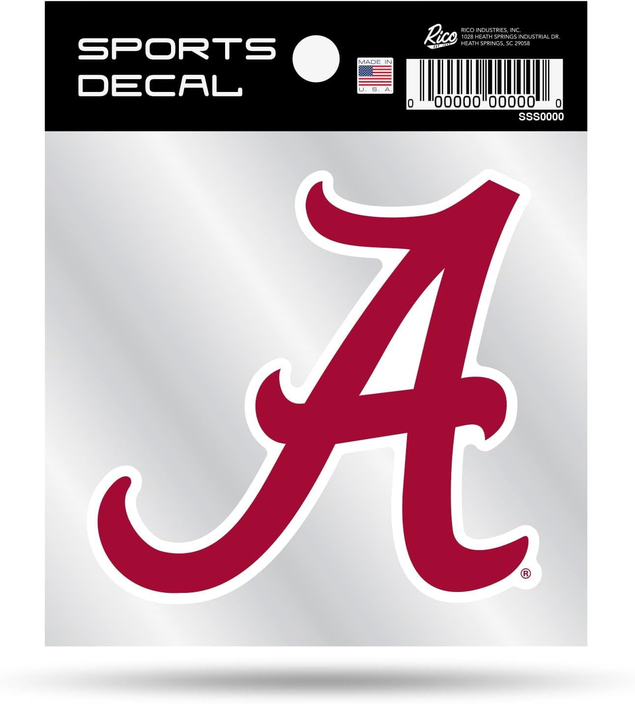 University of Alabama Crimson Tide 4x4 Inch Die Cut Decal Sticker ...