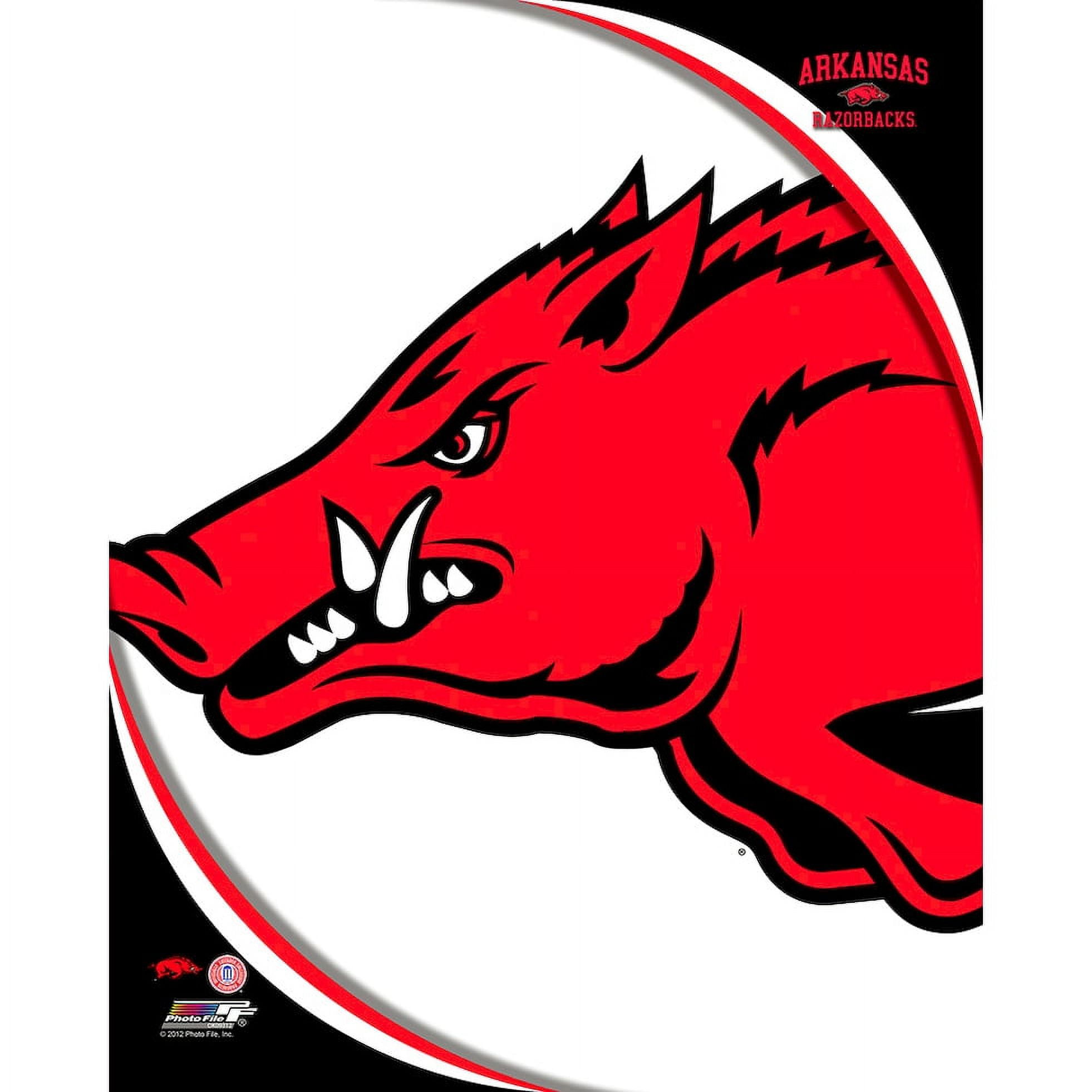 University of Arkansas Razorbacks Team Logo 16"x20" Print - Walmart.com