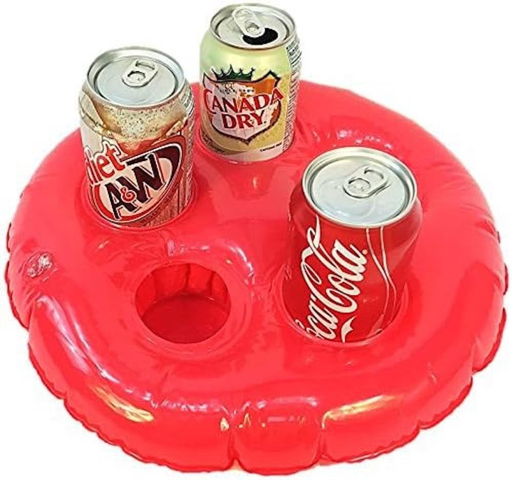 University of Beer Pong Refreshment Float Inflatable Cooler (Red ...
