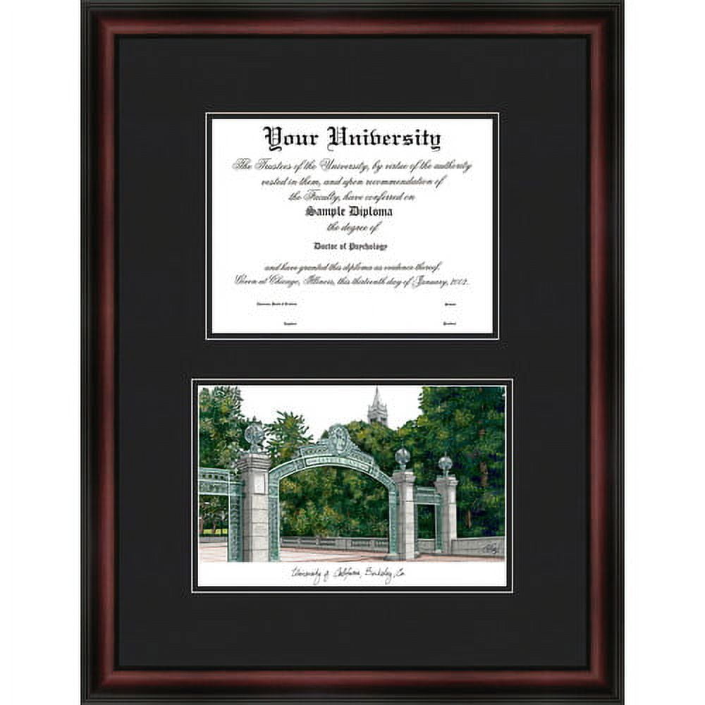 University of California, Berkeley 8.5" x 11" Diplomate Diploma Frame ...