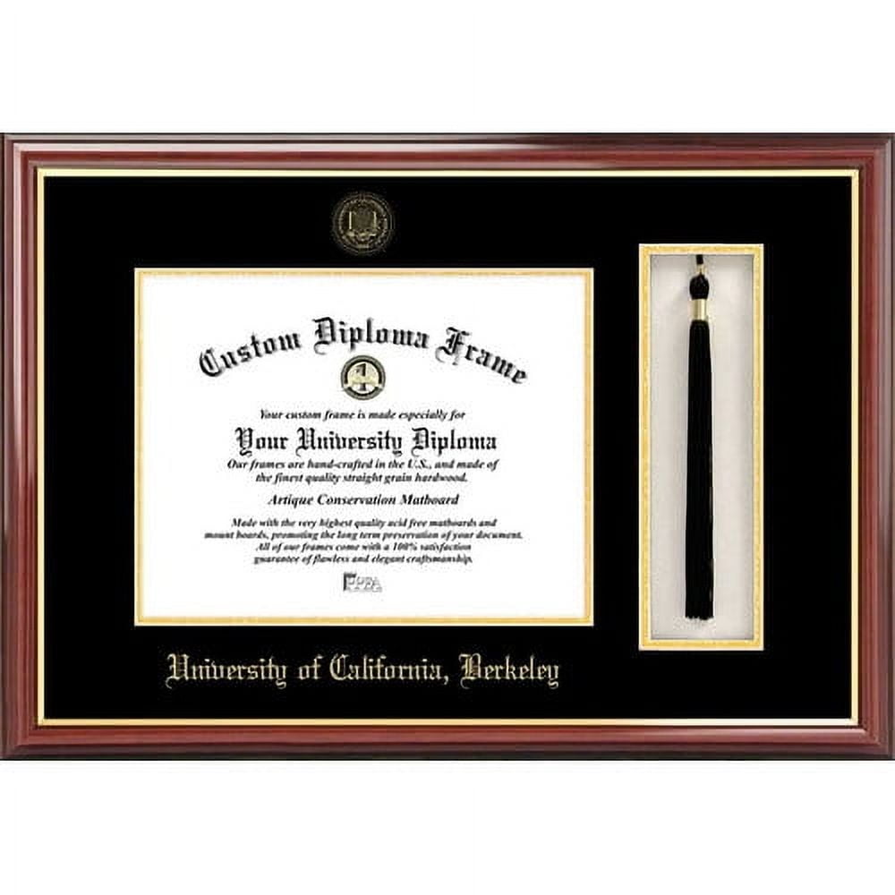 University of California, Berkeley 8.5" x 11" Tassel Box and Diploma ...