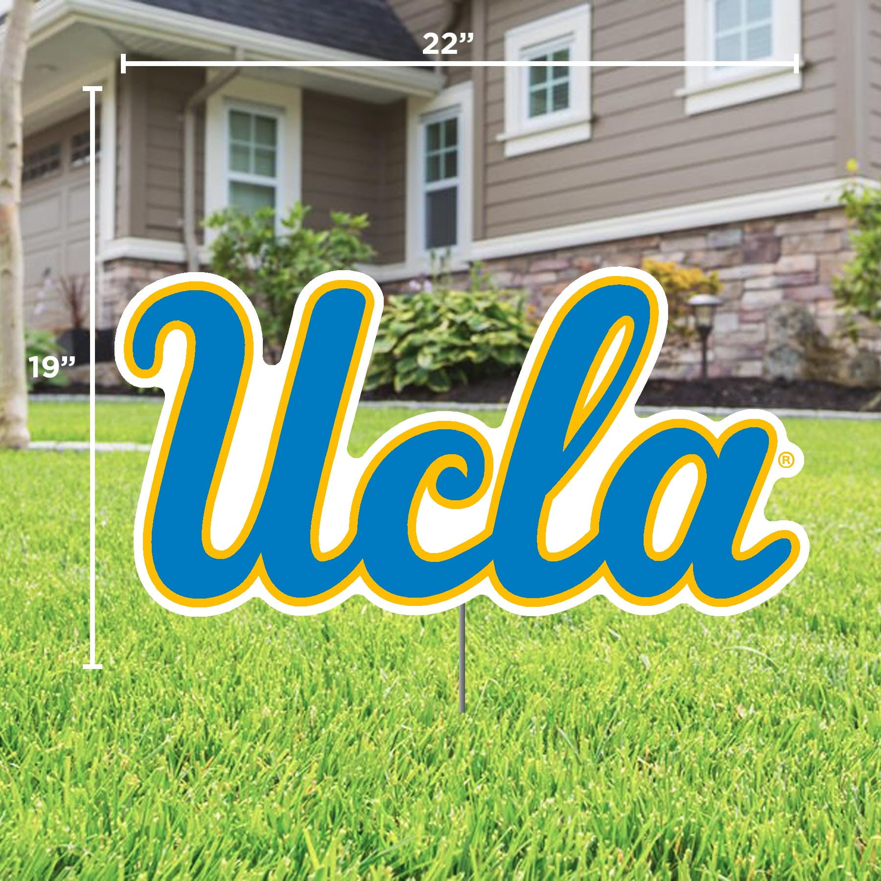 University of California Los Angeles Main Mark Lawn Sign - Walmart.com