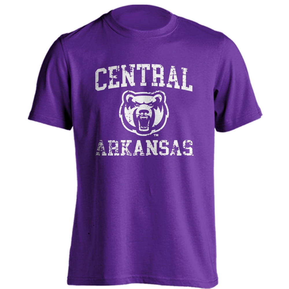 University of Central Arkansas Bears UCA Distressed Retro Short Sleeve ...