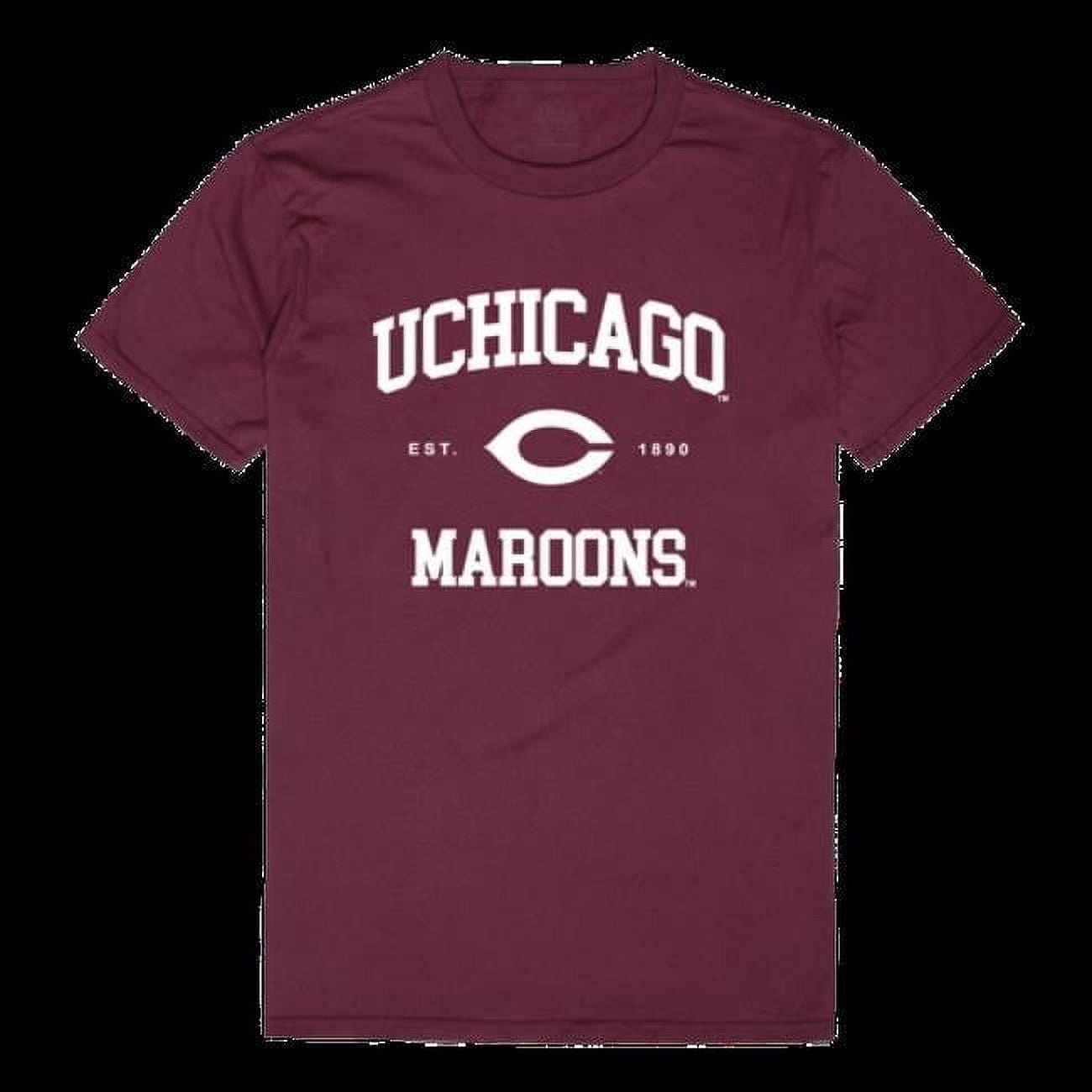 University of Chicago Maroons Seal College T-Shirt, Maroon - Large ...