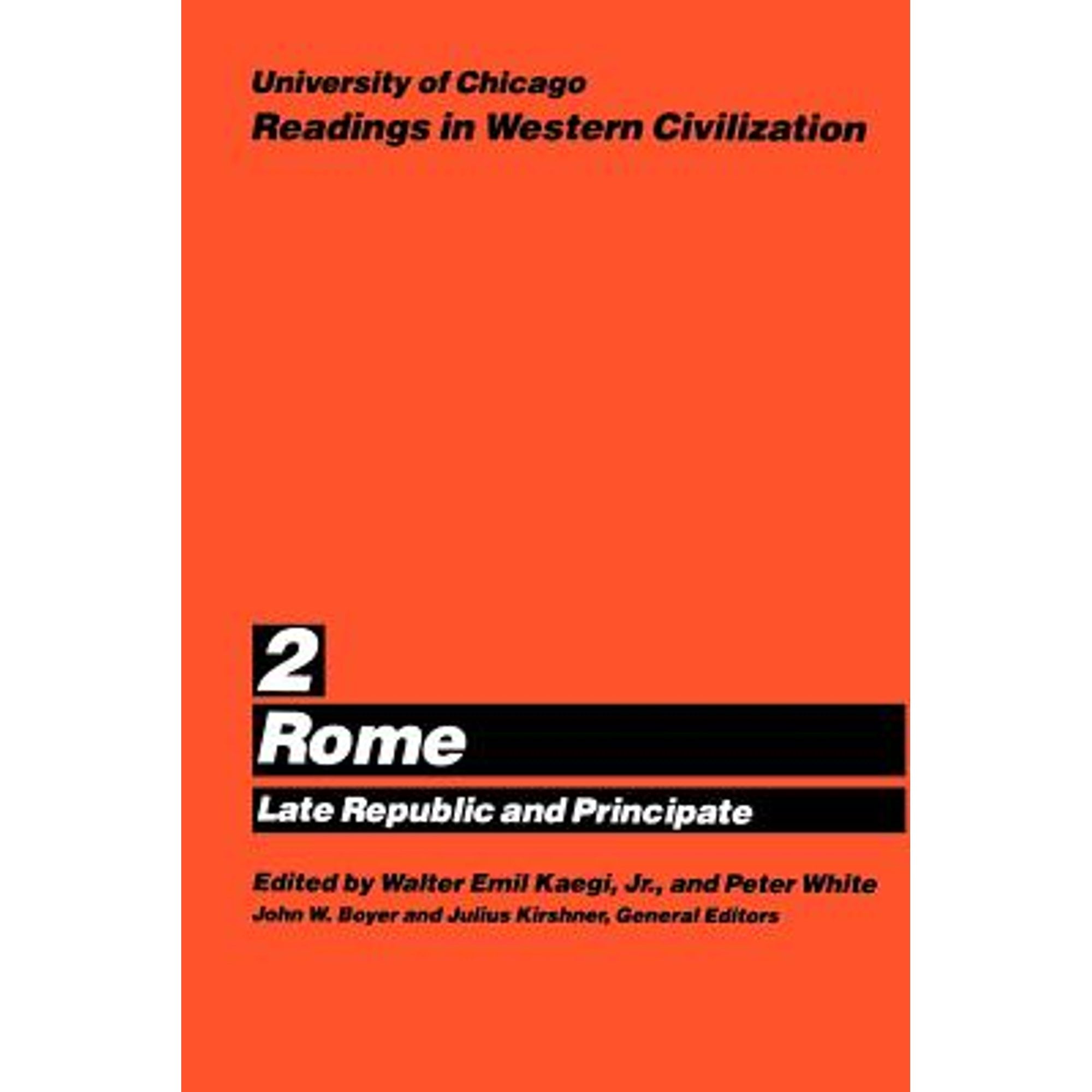 Pre-Owned University of Chicago Readings in Western Civilization ...